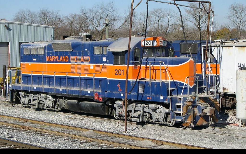 MMID 201 at Union Bridge yard